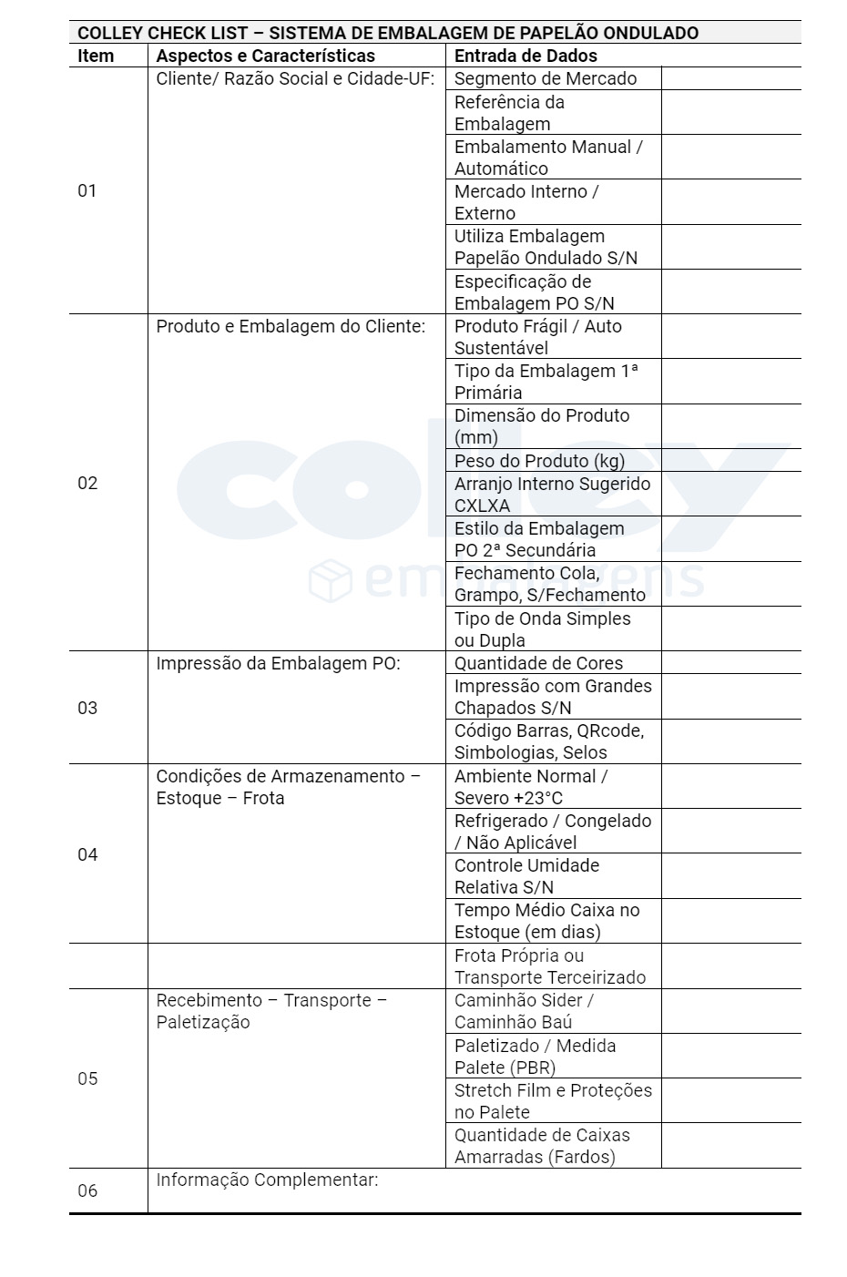 APRENDA A FAZER O CHECK LIST DO SEU SISTEMA DE EMBALAGEM DE PAPELÃO ...